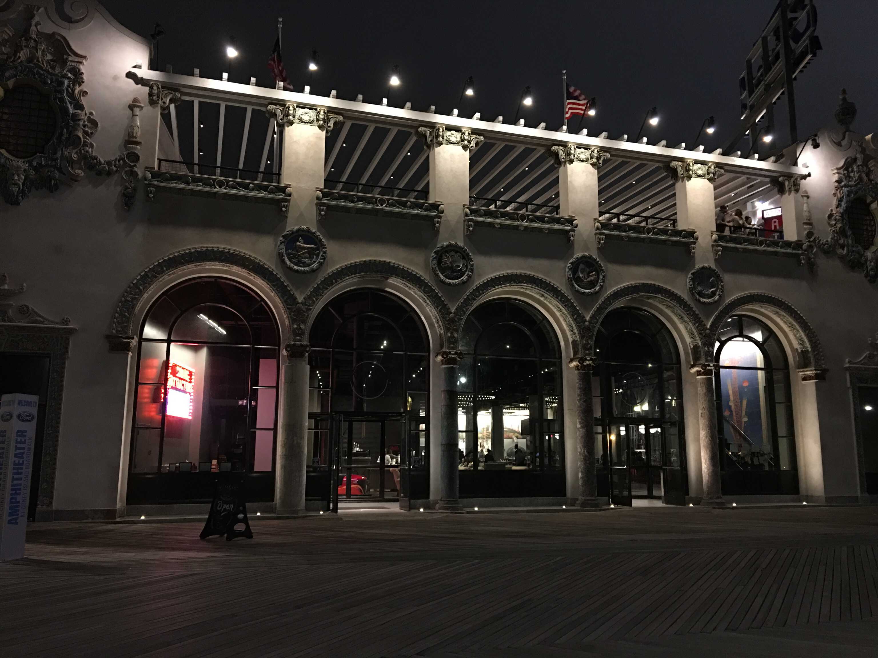 Childs Restaurant | Amphitheater at Coney Island Boardwalk